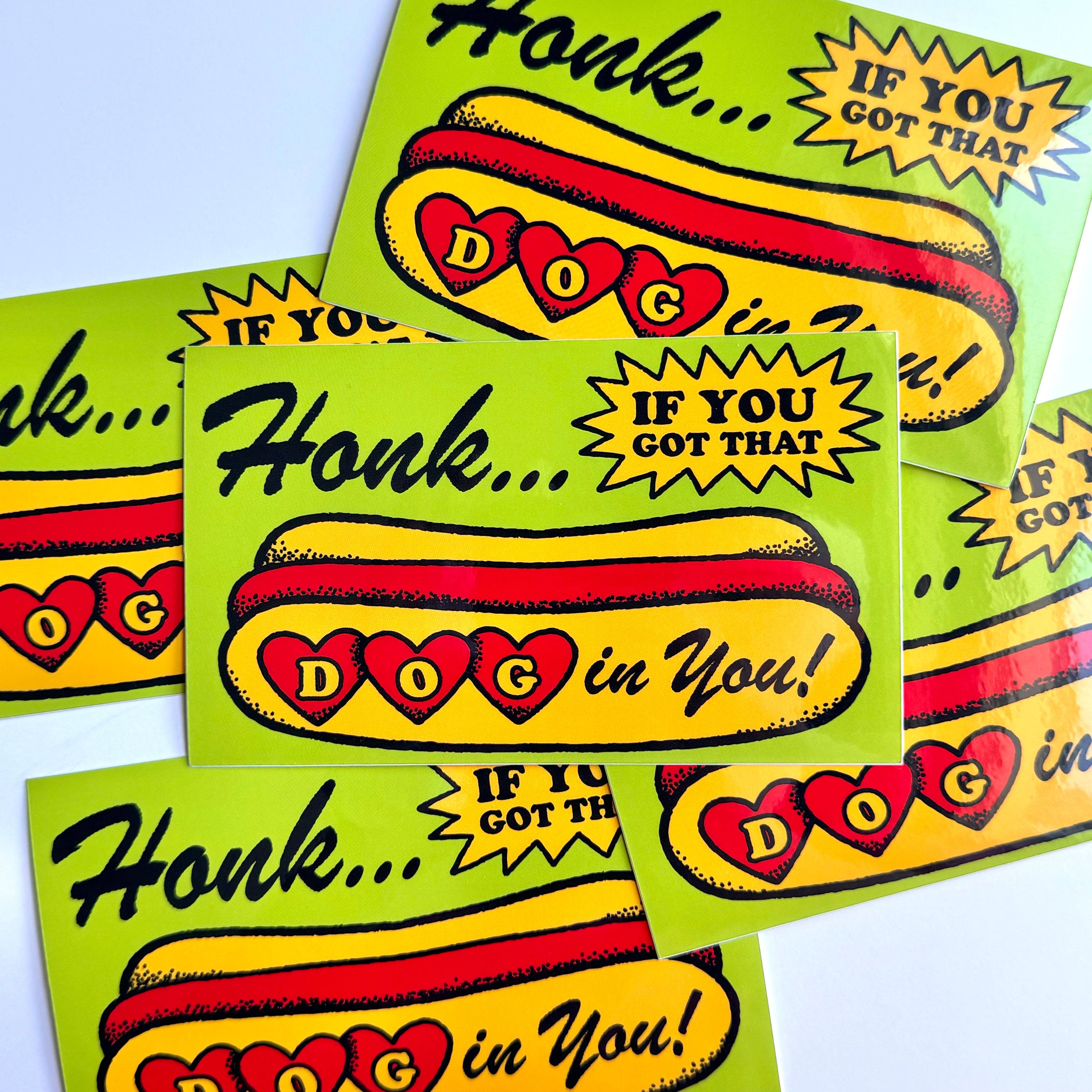 Hot Dog Bumper Sticker – Cocodrie Collective